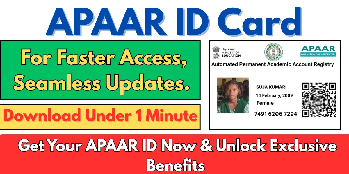 Apaar ID - Registration, Login, Download, Consent Form